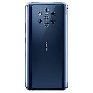 Nokia 9 PureView - Android 9.0 Pie - 128 GB - Single Sim Unlocked Smartphone (at&T/T-Mobile/Metropcs/Cricket/H2O) - 5.99" QHD+ Screen - Qi Wireless Charging - Midnight Blue - U.S. Warranty