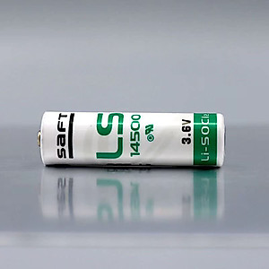 LS14500 Lithium-Thionyl Chloride 2600mAh Lithium Battery Compatible with SAFT LS14500 (Pack of 4)