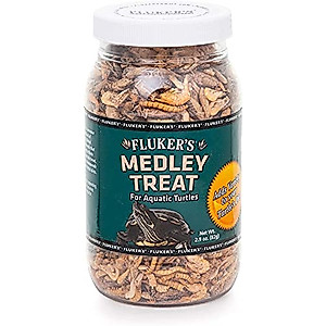 Fluker's Aquatic Turtle Medley Treat Food 2.9oz - Includes Attached DBDPet Pro-Tip Guide