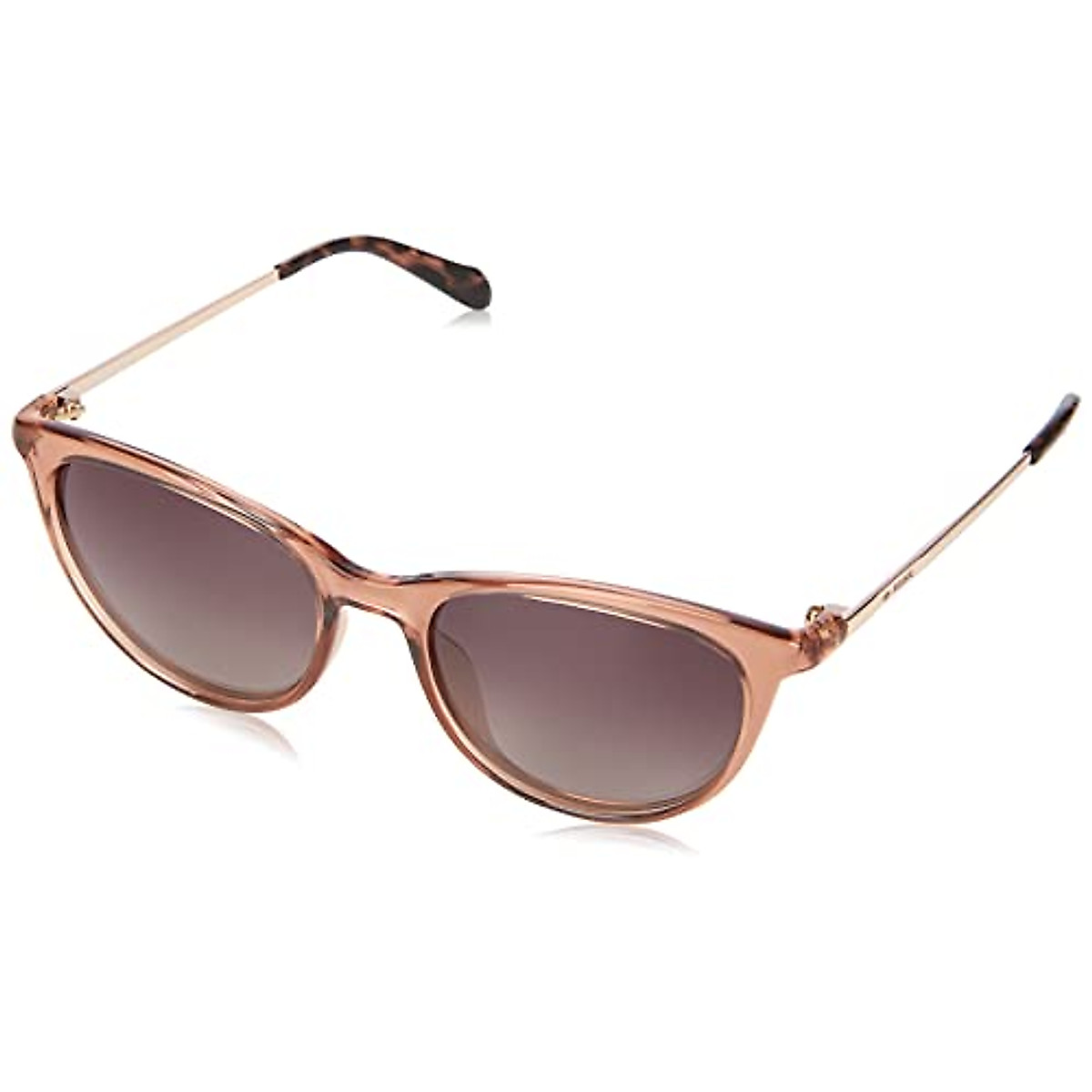 Fossil Women's Female Sunglasses Style FOS 3127/S Cat Eye, Brown/Polarized Brown Gradient, 54mm, 18mm