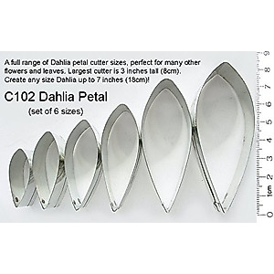 Dahlia Petal Cutter Set by WSA