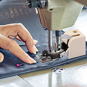 Side Cutter Sewing Machine Presser Foot Side Cutter presser foot Overlock Sewing Machine Attachment for All Low Sewing Machine Presser Feet Universal Presser Foot forBrother SingerJanom Sewing Machine