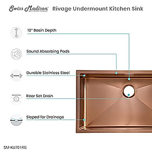 Swiss Madison Well Made Forever SM-KU701RG, Rose Gold