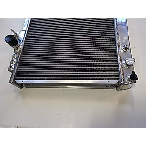 MONROE RACING 3 ROW Aluminum Radiator for TOYOTA SUPRA MK3 SOARER MZ20 7M-GTE 1986 1987 1988 1989 1990 1991 1992 MT MANUAL Aftermarket Compatible Replacement