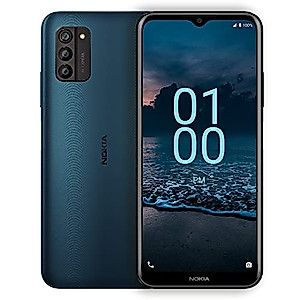 Nokia G100 | Verizon, T-Mobile, AT&T | Android 12 | Unlocked Smartphone | 2-Day Battery | US Version | 3/32GB | 6.52-Inch Screen | 13MP Triple Camera | Polar Night