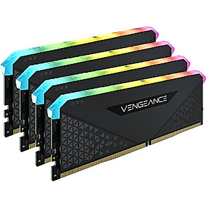 CORSAIR Vengeance RGB RS 32GB (4x8GB) DDR4 3200 (PC4-25600) C16 Desktop Memory
