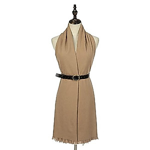 SWAT PANY Pashmina shawls and wraps for Evening Dresses Camel Scarf for Women Winter Shawl Wraps for Women Weedings