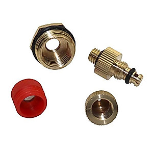 Greenhouse Micro Drip Irrigation 2Pcs 1/2 Inch Adjustable Sprayer Watering Nozzle Garden Irrigation Water Mist Outdoor Cooling Systems Tool