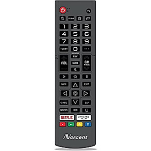 Norcent N24H-S1 24 Inch 720P HD LED Smart TV Build-in WebOS System, HDMI ARC USB Optical Ports, with TTS Function (Norcent N24H-S1)