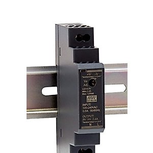 Meanwell HDR-15-24 DIN Rail Power Supply 15W, 24V