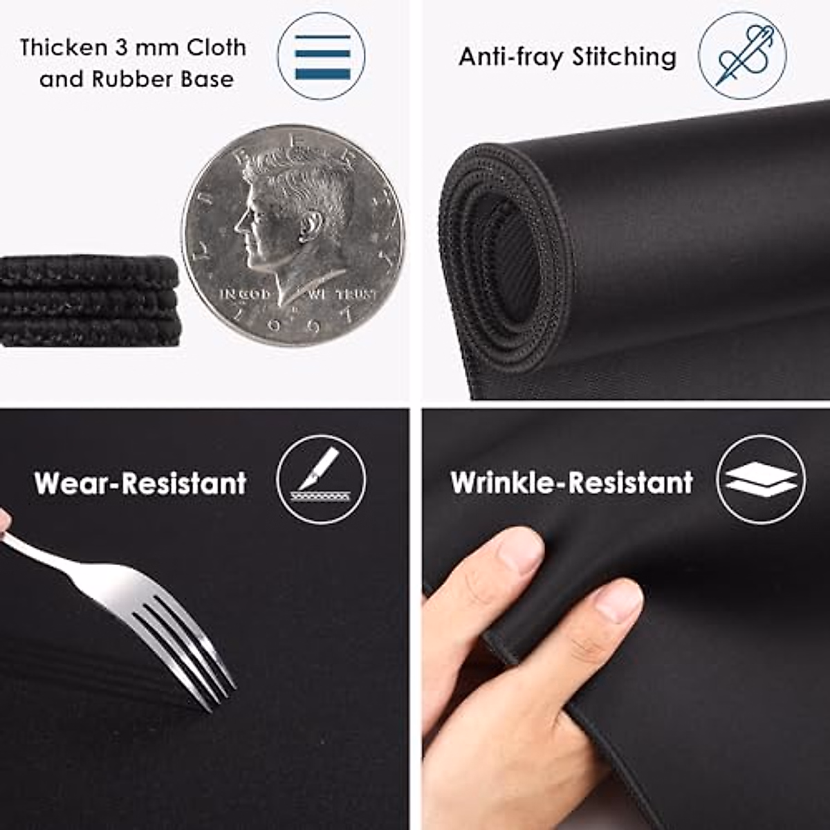 Dizzy Balloon Large Office Mousepad 35x15-inch