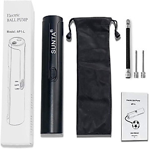 Automatic Electric Ball Pump, Air Pump with Needles for Balls, Basketball, Soccer, Volleyball, Football, Rugby, Inflatables and More