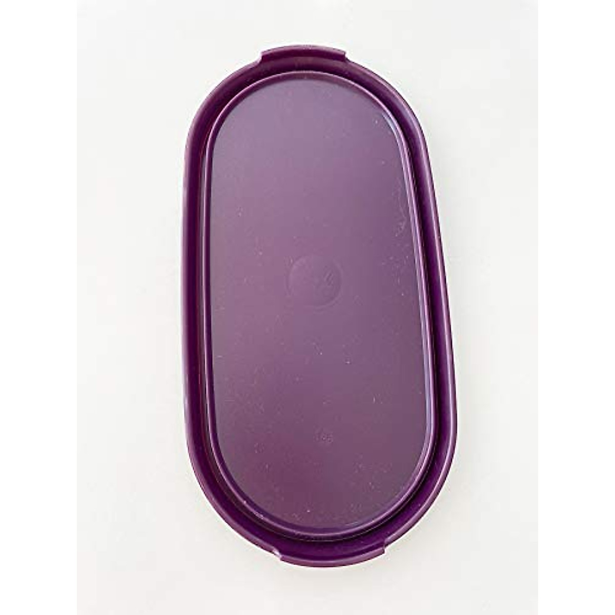 Tupperware Modular Mates Oval Replacement Lids Seal Lid 1616 Dewberry 3.75" x 7.25"