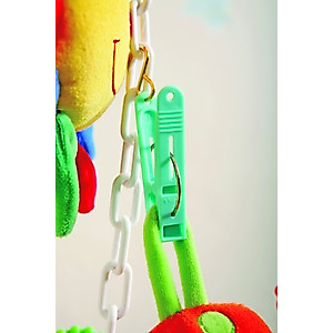 Dreambaby Toy Chain Organizer with Clips - Baby Plush Holder - Model L692