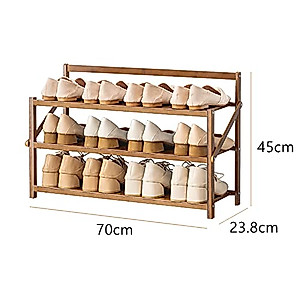 xrxebv Multi Tier Foldable Shoe Rack,Installation-Free Shoe Rack,Shoe Organizer Multifunctional Storage Free Standing Shoe Shelf for Closet,Entryway,Balcony,Room,Door,Hallway,Balcony