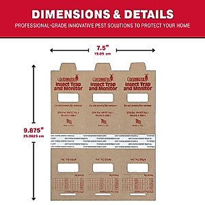 Catchmaster Mouse & Insect Glue Board Set, 36 Glue Boards & 30 Spider & Insect Glue Traps, Indoor Roach Trap for Home, Garage & Shed, Pet Safe Pest Control