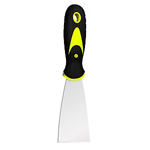 Putty Knife Scrapers, 1.5 Inch Spackle Knife, Metal Scraper Tool for Drywall Finishing, Plaster Scraping, Decals, and Wallpaper