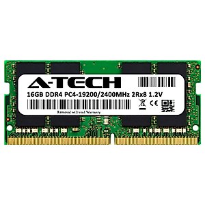 A-Tech 16GB RAM for Dell Latitude 7424, 5424, 5420 Rugged Laptop | DDR4 2400 MHz SODIMM PC4-19200 Memory Upgrade