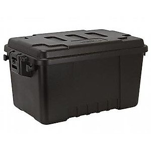 Plano 1619-00 56 Quart Tote Tub (Black (Pack of 2))