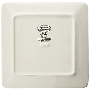 Certified International Gilded Rooster Dinnerware.Tabletop, One Size, Multicolored