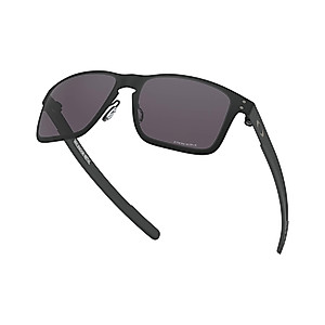 Oakley Holbrook Metal Sunglasses Matte Black with Prizm Grey Lens 55mm