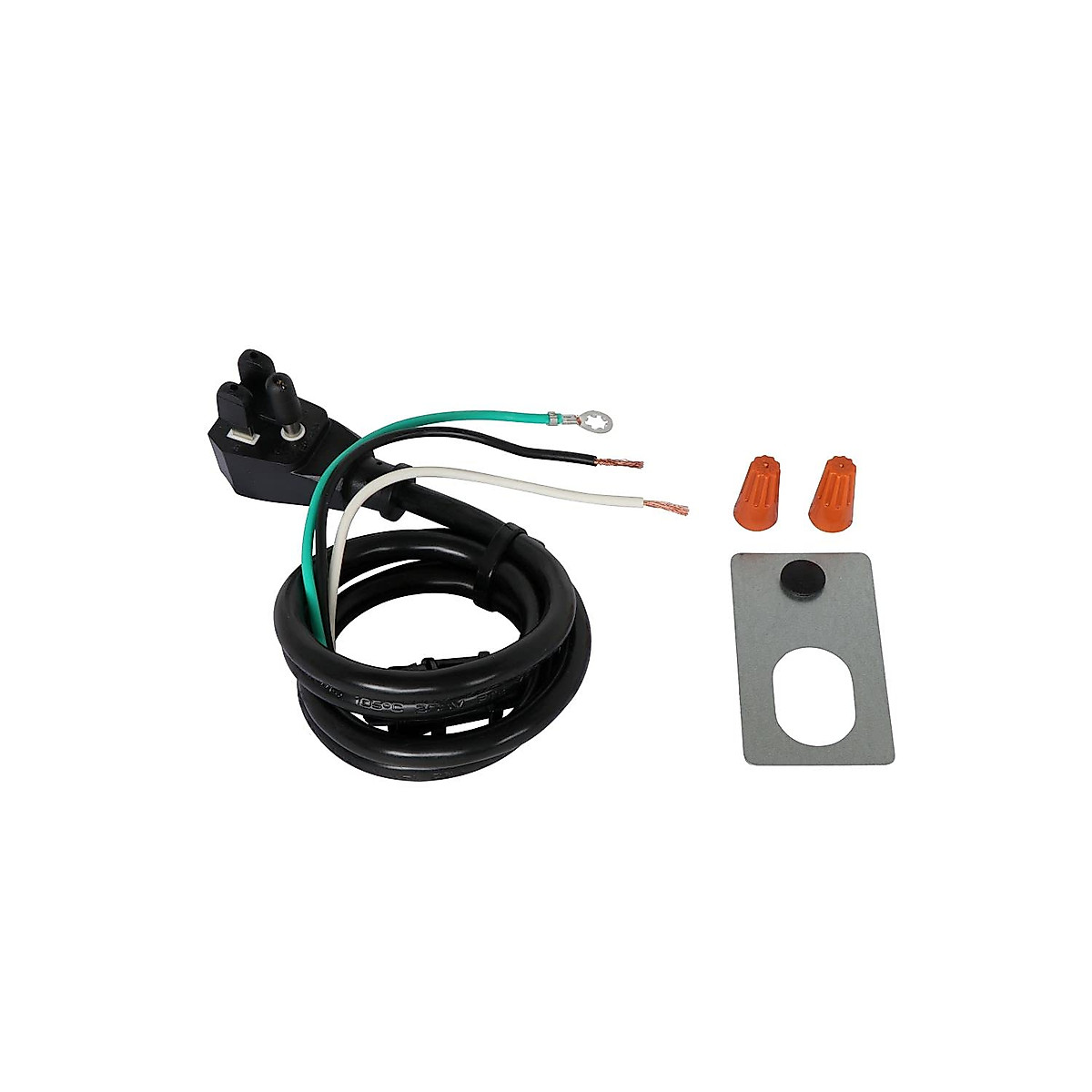 Endurance Pro HCK44 Power Cord Kit, Compatible with Broan, Whirlpool W10831110, HOODPT2R, Kenmore (Genuine Part) 5094, 5104, 5134, 5164, 5184, 5324, 5334, 5128, 5139, 5141, 5129, 5126, 5135 and 5140