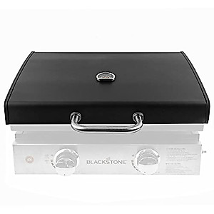 Griddle Hinged Lid w/Temperature for Blackstone 22 inch Griddle, Table Top Griddle Hood, Grill Cover & Bag for Blackstone 22 inch Table Top Griddle, Blackstone 5011 Griddle Lid & Griddle Cover