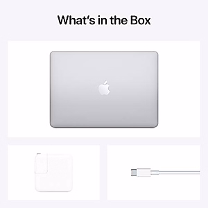 Apple 2020 MacBook Air Laptop M1 Chip, 13" Retina Display, 8GB RAM, 256GB SSD Storage, Backlit Keyboard, FaceTime HD Camera, Touch ID. Works with iPhone/iPad; Silver