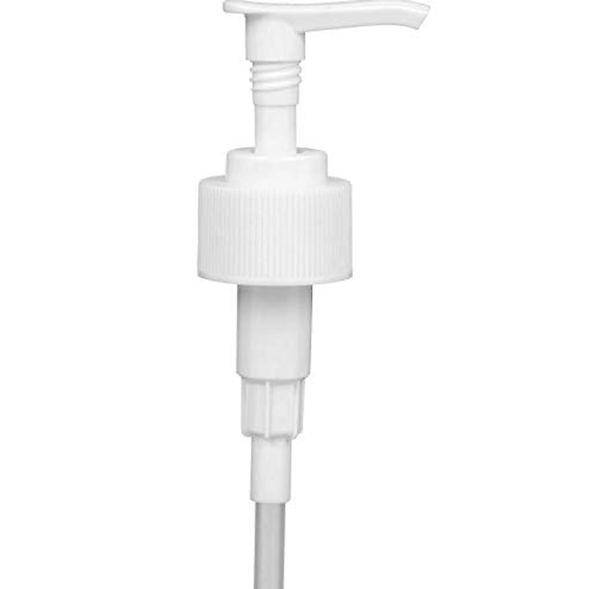 Speak Naturals White Soap and Lotion Pump, Fits Most 32oz Castile Soap Bottles, 28/410 Neck, 5cc Dispensed Per Pump (2 Pack)