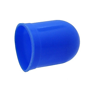 Dark Blue Bulb Covers Caps Boots 5-Pack 10mm T3.25, G3.25, fits 193, 194, 44