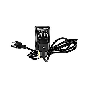 QWORK Automatic Gas Tank Valve with US Plug - Suitable for Gas Tanks, Drip Legs, and Compressed Air System Components - AC 110V Power Supply - 1/2" Valve Size Electronic Drain Valve