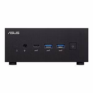 ASUS ExpertCenter PN64 Mini PC Barebone with Intel Core i3-1220P Mobile Processor, up to 32GB DDR5 RAM, Dual Storage Design, WiFi 6E, Bluetooth, USB-C with VESA Mount,Black