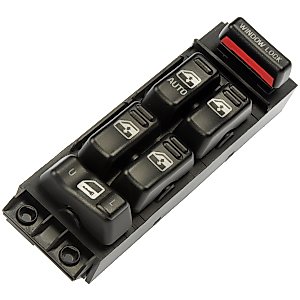 Dorman 901-090 Front Driver Side Power Window Switch- Front Driver Side, 6 Button Compatible with Select Cadillac / Chevrolet / GMC Models