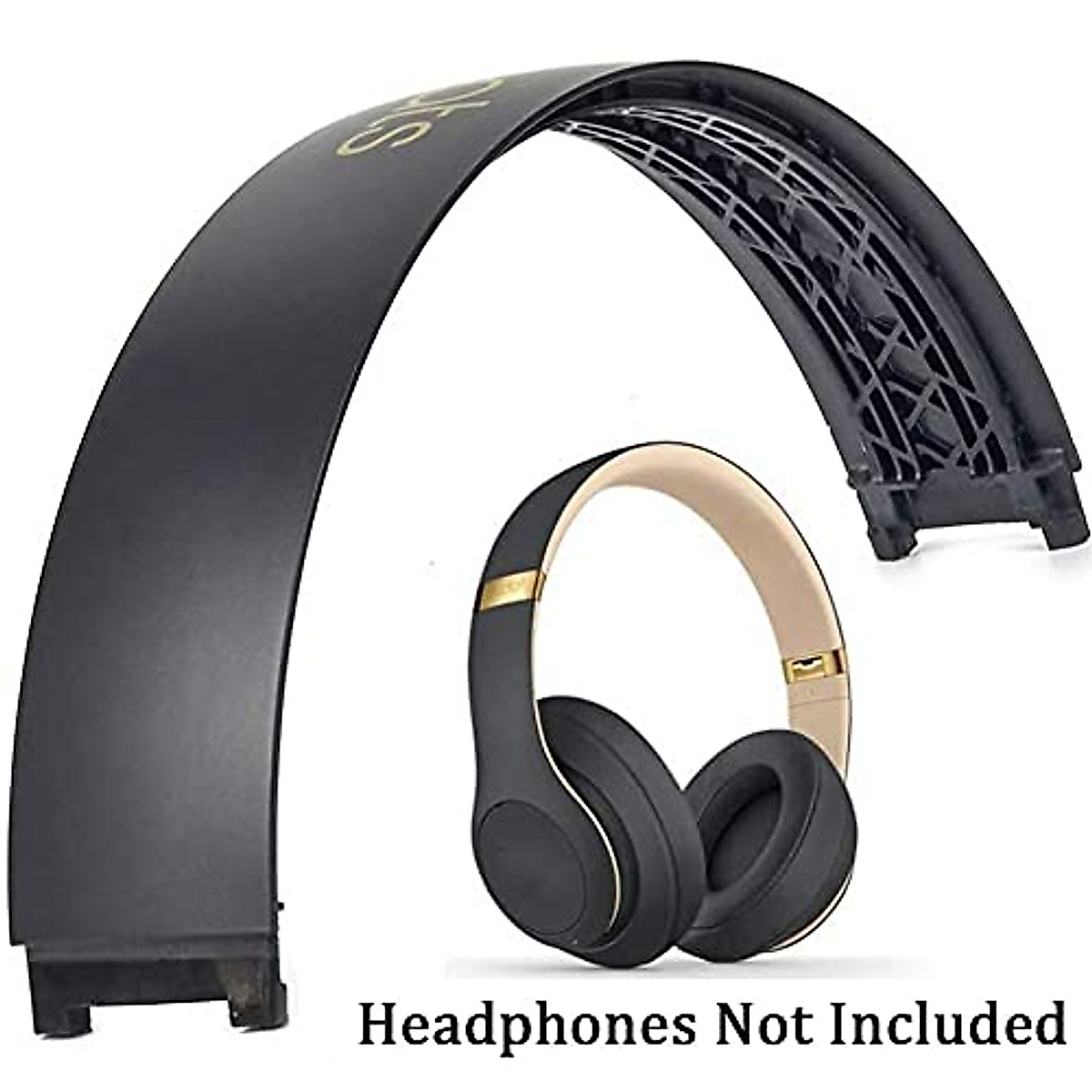 Studio 3 Headband Replacement Parts Accessories Studio 2 Headband Repair Kit Compatible with Studio 3.0 / Studio 2.0 Wireless Top Headband(Studio3-Grey Gold)