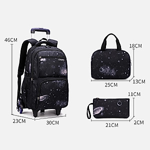 Starry Sky Kids Backpack Primary School Bookbag Elementary Students Daypack Knapsack for Teens
