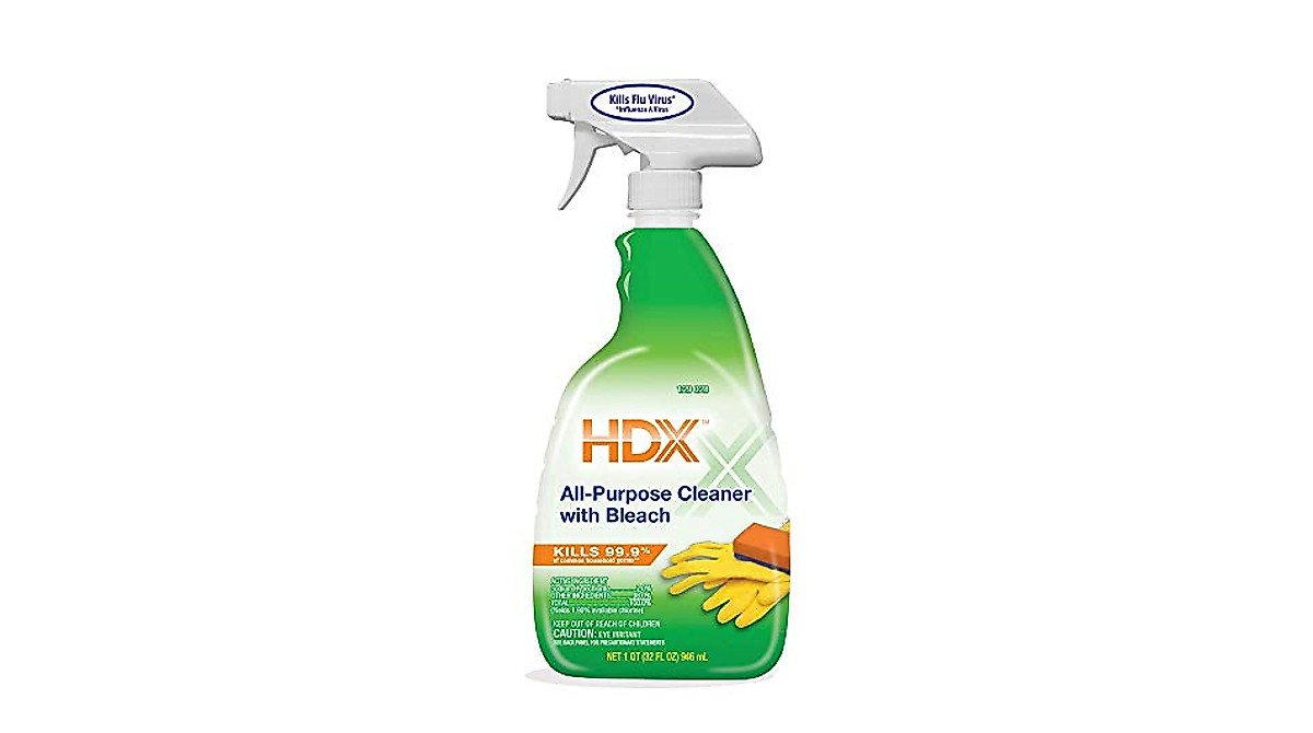 HDX 32 oz. All Purpose Cleaner with Bleach for Heavy-Duty Cleaning