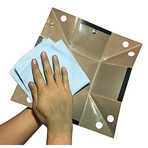 Bear Bowl Camping Cookware Pot 32 ounces | Foldable Cooking Pot, Pocket Pan/Skillet/Wok, Portable Dog Dish | Compact, Durable and Collapsible | Survival Kit, Backpacking Gear and Hiking Outdoors