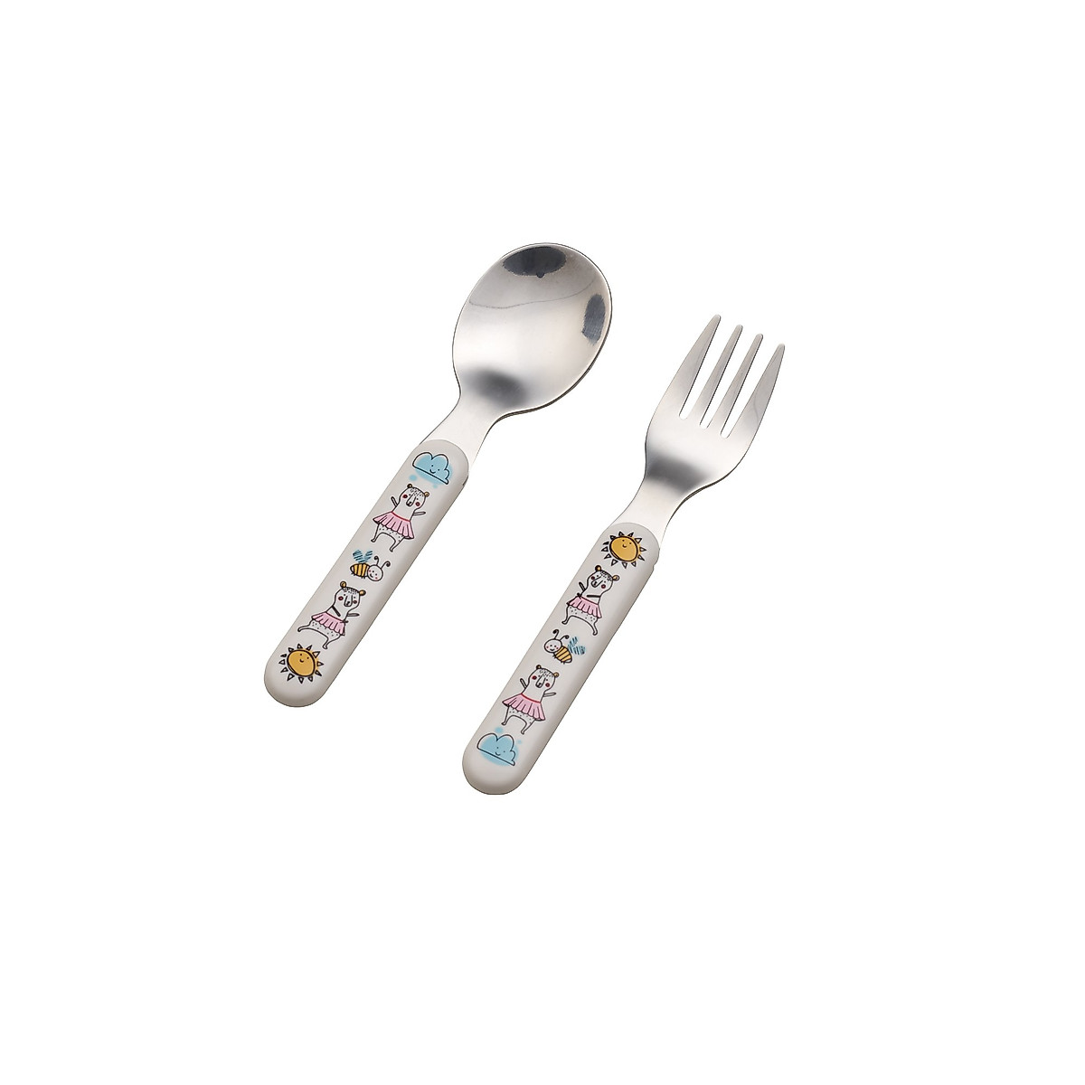 SugarBooger Silverware Set, Clementine The Bear
