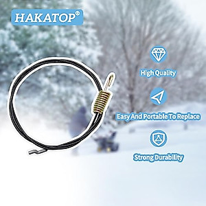 HAKATOP 946-04230b Snow Blower/Thrower Auger Drive Clutch Cable Fits MTD Cub Cadet 746-04230 746-04230A 946-04230 946-04230A