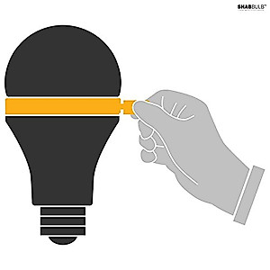 Sunlite ShabBulb, Shabbat Permissible LED Light Bulb, 7 Watt (40 Watt Equivalent) Warm White