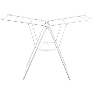 Amazon Basics Gullwing Clothes Drying Rack - White