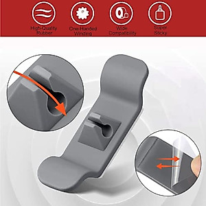 Cord Organizer for Appliances, 6Pcs Kitchen Appliance Cord Winder, The Cord Wrapper for Small Home Appliances(6Gray)