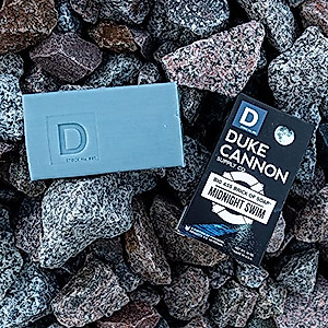Duke Cannon Supply Co. Big Brick of Men's Soap - Midnight Swim, 10oz (6 Pack)
