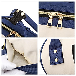 CRAWL Diaper Backpack, Bag, Waterproof Backpack, Back Pack, Red, Blue, Pink, Multicolored, Backpack (Blue)