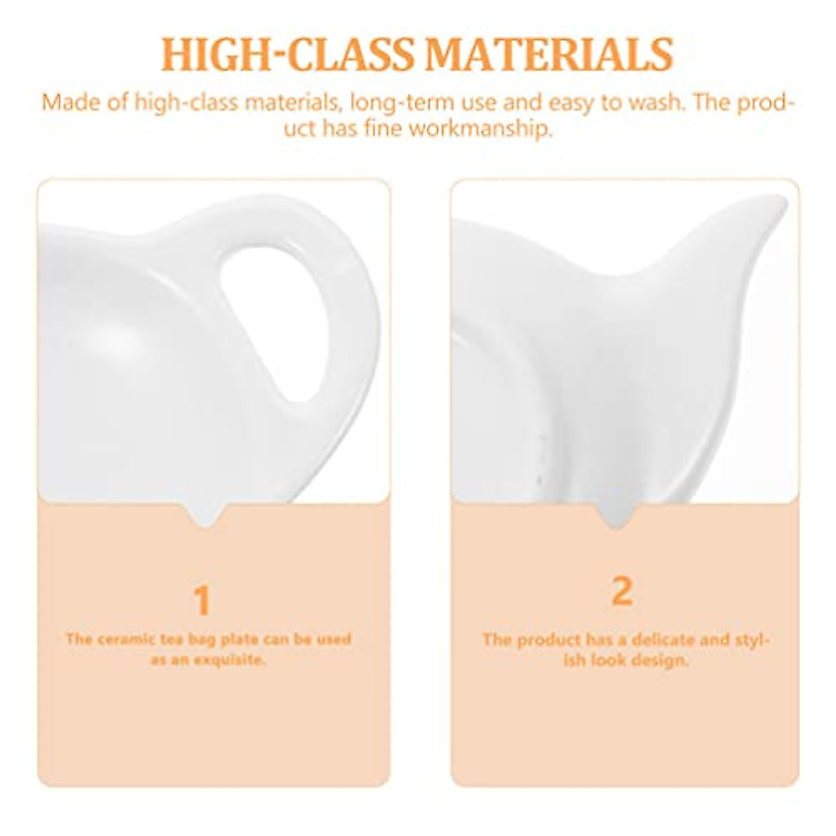 Tea Bag Squeezer Ketchup Seasoning 2Pcs Tea Bag Rest Teaspoon Rest Tea Holder Tea Bag Holder Ceramic Tea Bag Holders for Tea Bag Tea Bag Holder Organizer