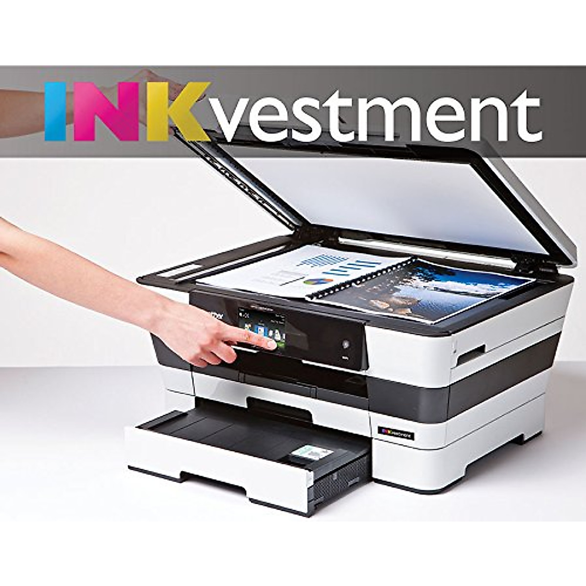 Brother MFC-J6925DW Spend Less for More Pages with INKvestment Cartridges, Amazon Dash Replenishment Ready