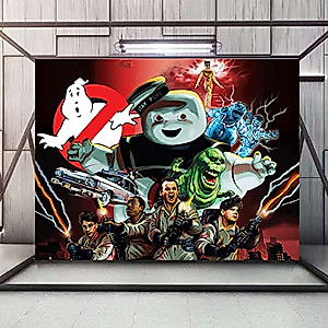 Ghostbusters Party Supplies 5x3Ft Ghostbusters Backdrop Ghostbusters Party Decorations for Kids Ghost Busters Party Themed for Kids Birthday Smash Studio Pictures Shoot Favors Christmas Decorations