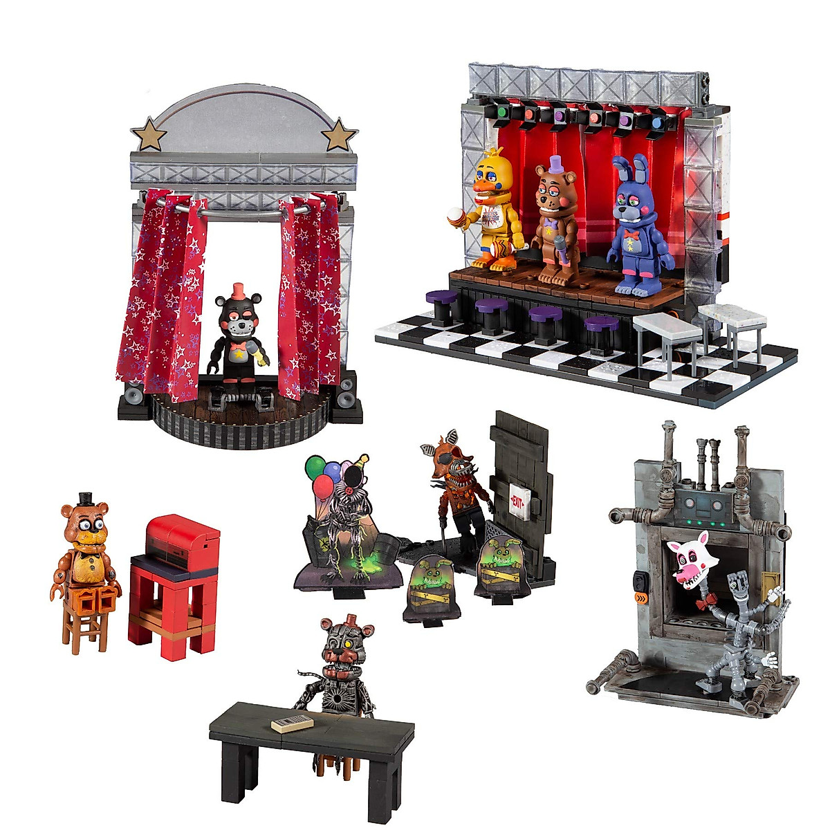 McFarlane Toys Five Nights at Freddy’s Salvage Room Micro Construction Set