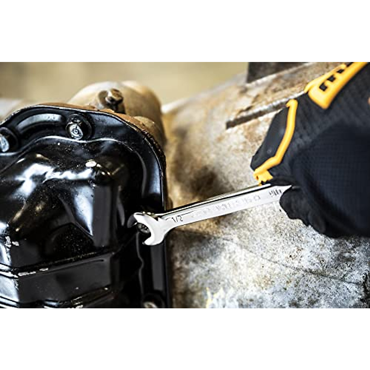 GEARWRENCH 1-1/8" 4 Degree Swing Arch 12 Point Ratcheting Combination Wrench - 86955