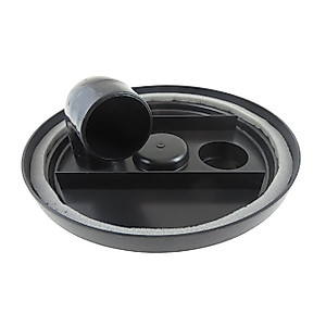 Taytools 114970 2-1/2 Inch Dust Collection Cyclone Separator Lid for 5 Gallon Pails Buckets Trash Cans